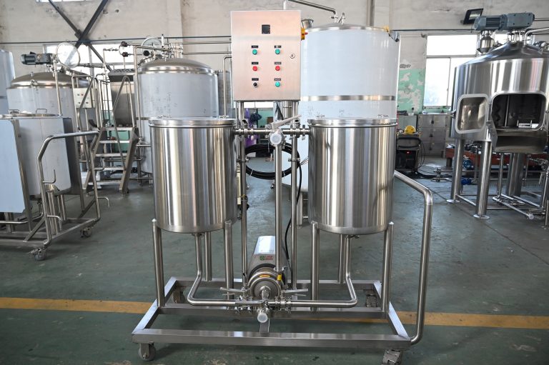 CIP unit system, CIP system, microbrewery system, micro brewing system