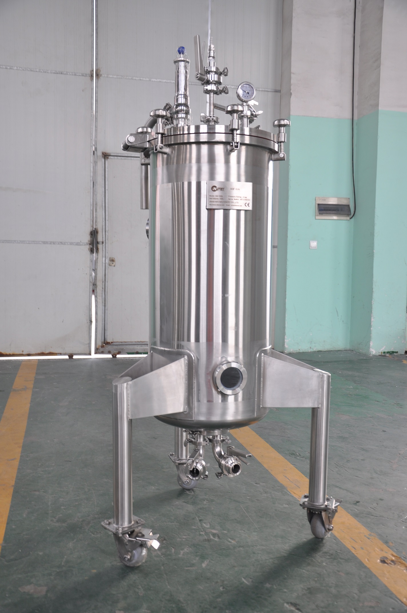 hop gun, hop cannon, beer brewing system, beer brewing equipment