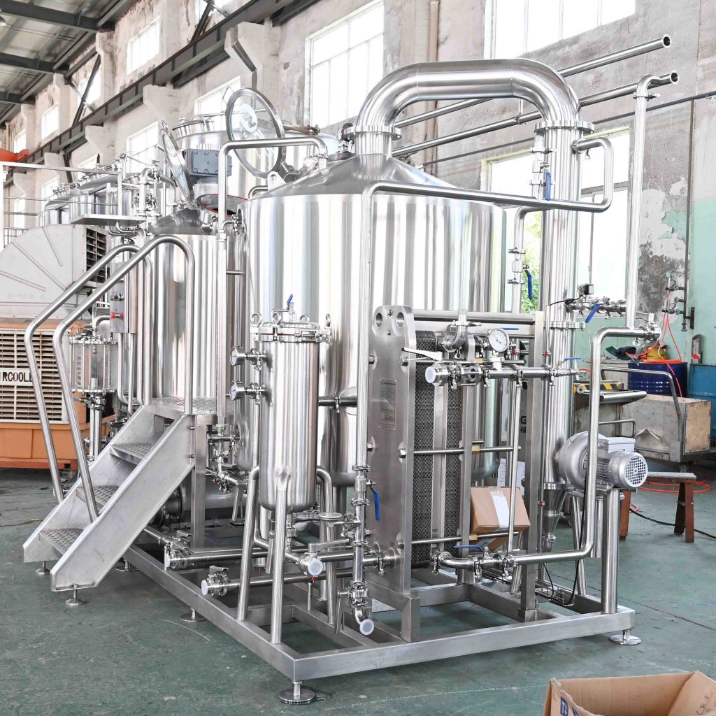 500L electric brewhouse equipment for brewcon2023