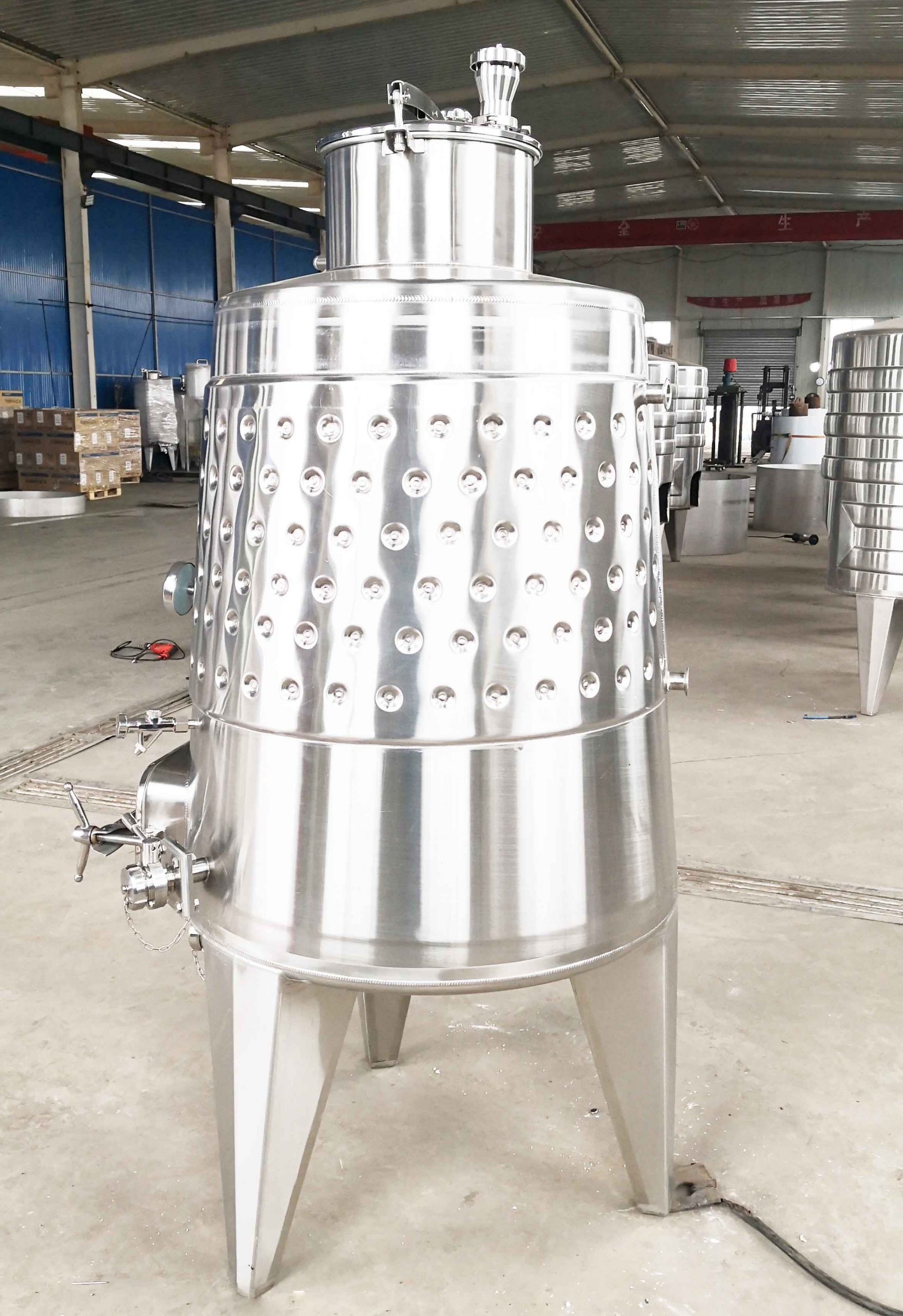 wine fermenter, winery tank, wine fermentation tank, winery fermenter ...