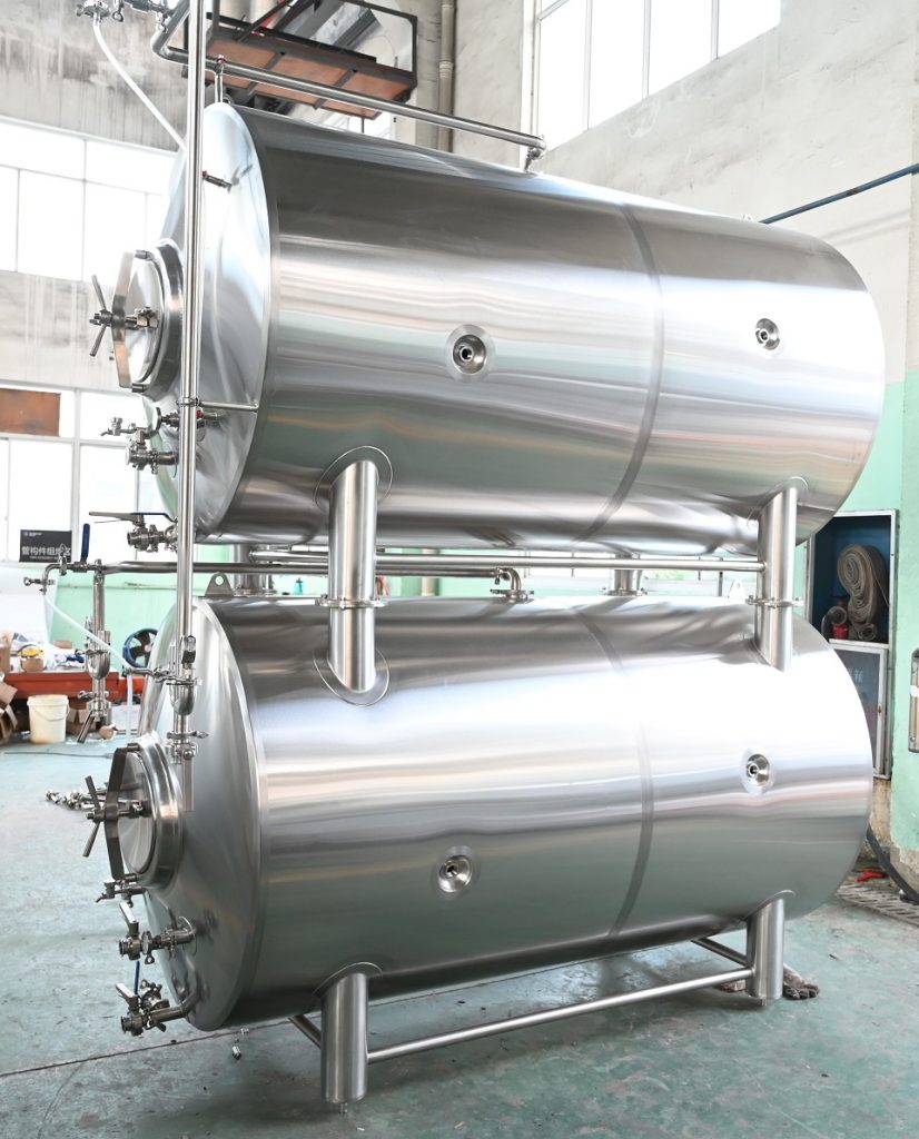 horizontal lagering tanks, stackable horizontal lagering tanks ...