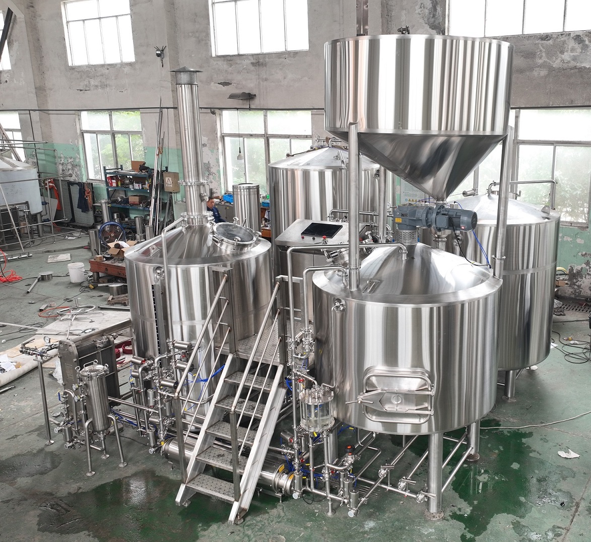 automatic brewhouse system, brewhouse, brewing system, beer brewing system, beer brewing ...